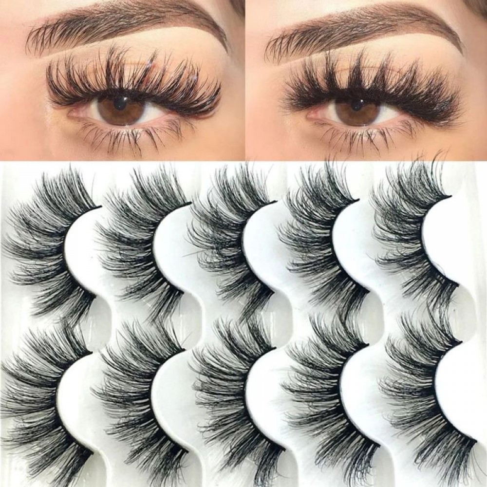 Criss-cross Fake Eyelashes False Eyelashes Natural Long Eyelash ...